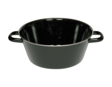 Lard pan half-height Ø 20cm - Riess Enamel Cookware