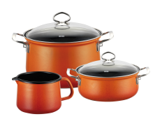 3-part cookware set - Riess Enamel Cookware