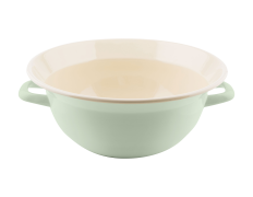 Bowl with two handles Ø 36cm - Riess Enamel Cookware