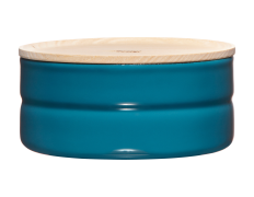 Box with ash wood lid Ø 13cm - Riess Enamel Cookware
